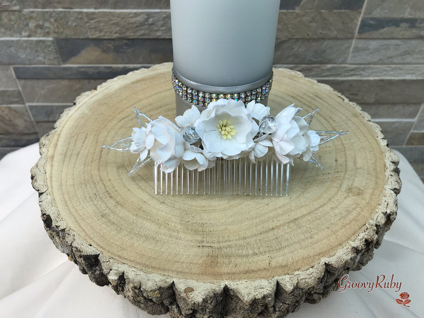 Captivating (Ivory) - Hair Comb – GroovyRuby Ltd