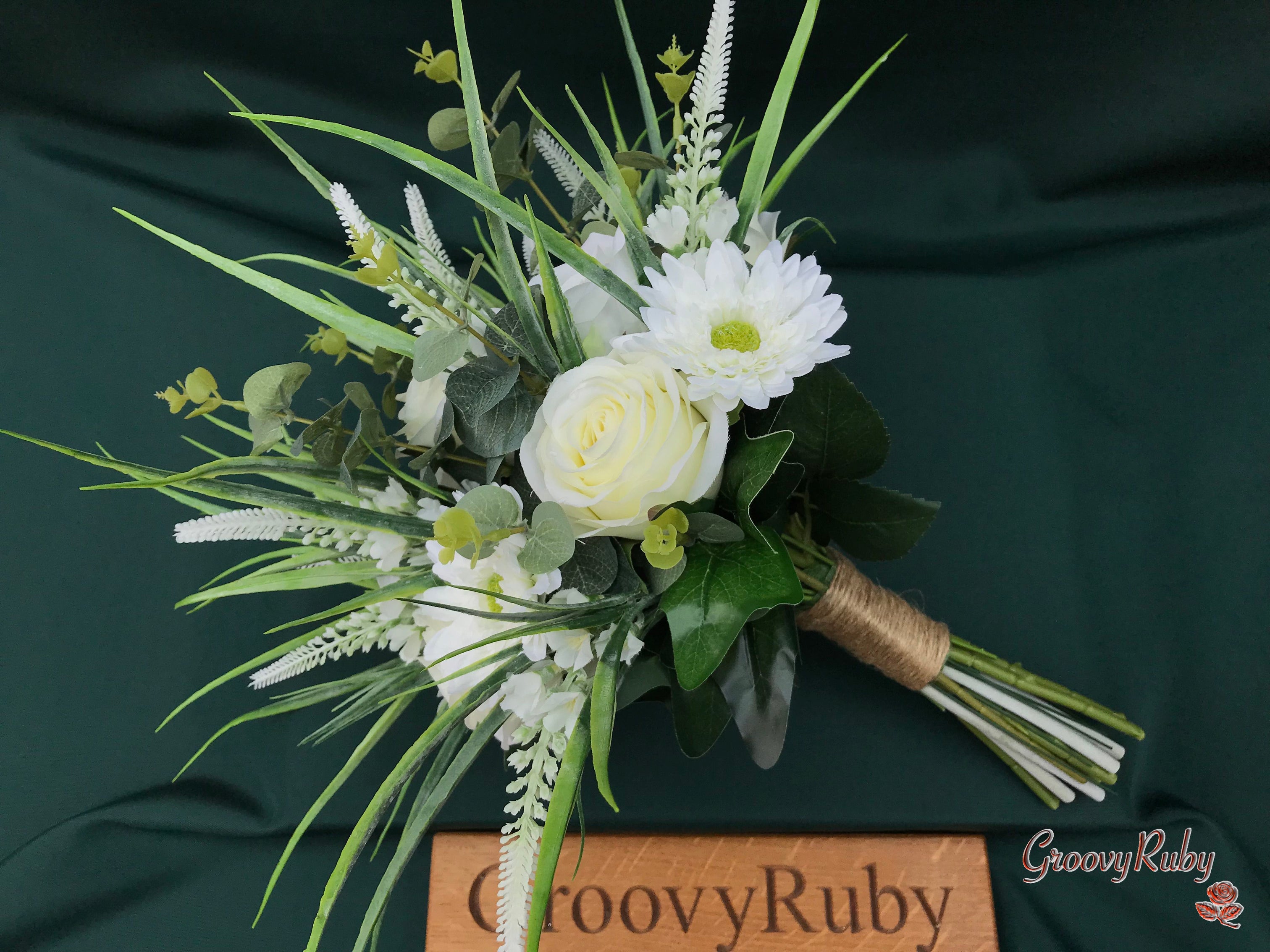 Beautiful Artificial Wedding Flowers Artificial Wedding Bouquets GroovyRuby Ltd