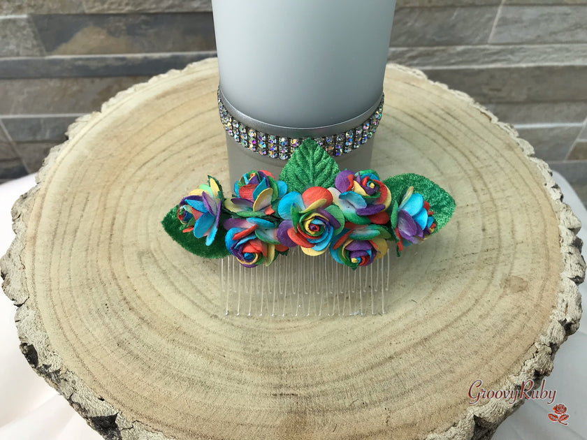 Rainbow - Hair Comb – GroovyRuby Ltd